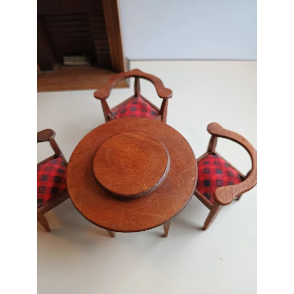The Unbranded Brand | Toys | 4pc 95s Doll House Furniture Wooden Dining ...